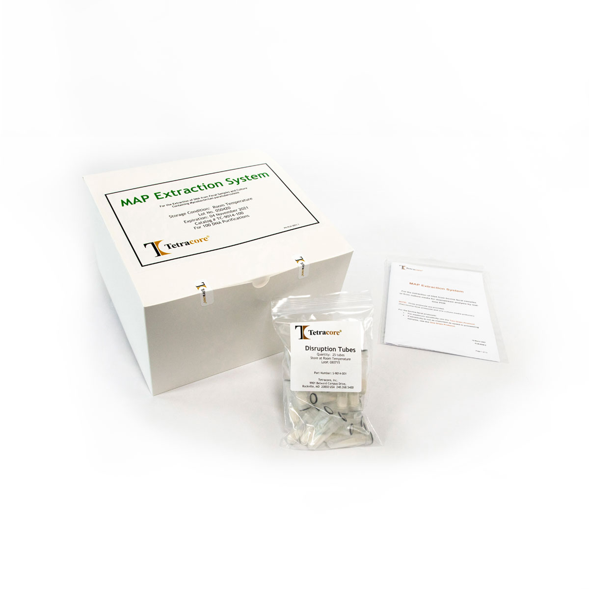 MAP Extraction System (100 Extractions) - Tetracore, Inc.